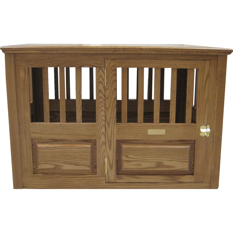 Classic Pet Beds Solid Wood Pet Crate | Wayfair Classic Pet Beds Solid Wood Pet Crate | Wayfair